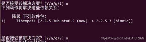 linux：e：无法修正错误，因为您要求某些软件包保持现状，就是破坏了软件包之间的依赖关系 无法修正错误 因为您要求某些软件包保持现状 csdn博客