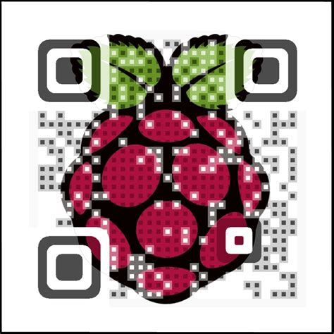 Raspberry QR Code By Fancois Mocq Visualead