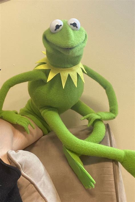 Kermit The Frog Puppet Jim Henson Muppets Kermit Replica 46 Off