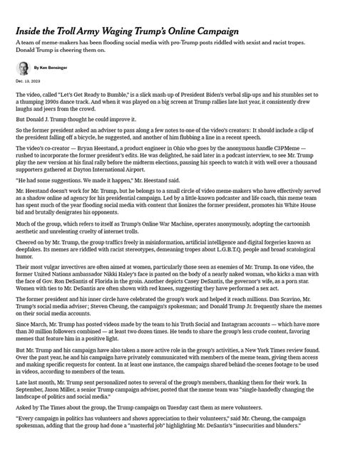 Inside The Troll Army Waging Trumps Online Campaign Download Free