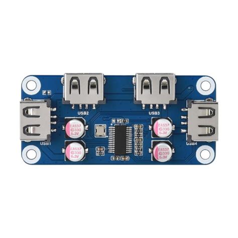Waveshare USB HUB HAT B For Raspberry Pi Series With X USB Ports Zbotic