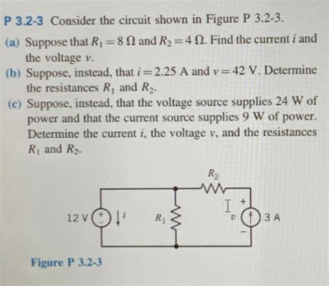 Solved P 3 2 3 Consider The Circuit Shown In Figure P 3 2 3