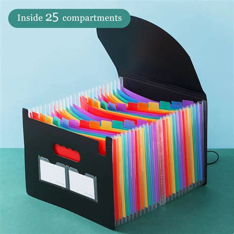 New A4 Multi Layer Folder 1325 Pocket Accordian File Folder A4