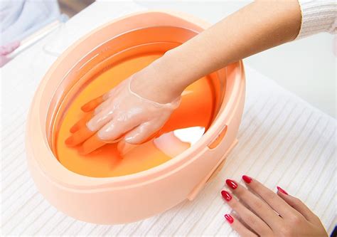 Peach Paraffin Wax Bath 1300 Ml Ideal For Aesthetic Hand And Foot