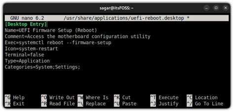 How To Access UEFI Settings In Linux Systems