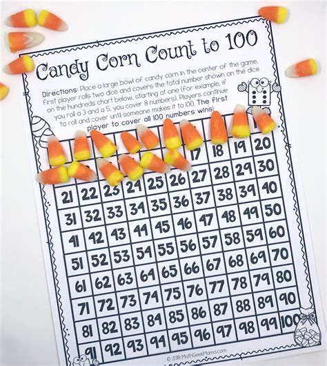 Candy Corn Math Hands On Activities {with Free Printables} Worksheets Library
