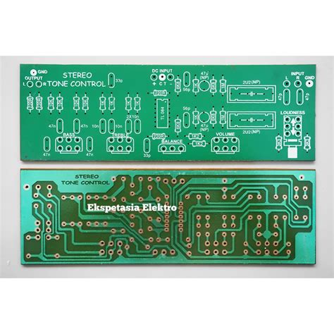 Jual Pcb Stereo Control Ic Tl084 Shopee Indonesia