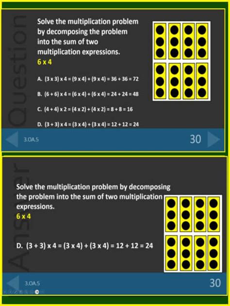 3rd Grade Acap Math Game Operations And Algebraic Thinking Alabama 3oa