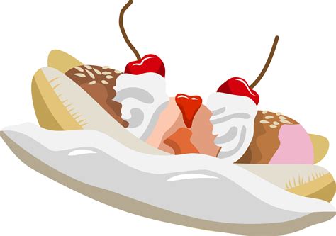Banana Split Clipart At Desmond Kelley Blog