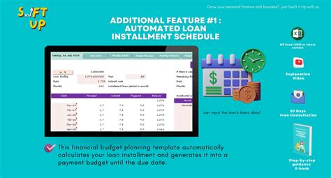 Automatic Excel Budget Template 10 Years Personal Budget Etsy