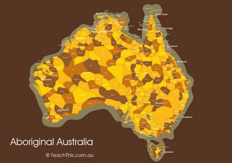 Aboriginal Language Map Of Australia Pdf Language Families