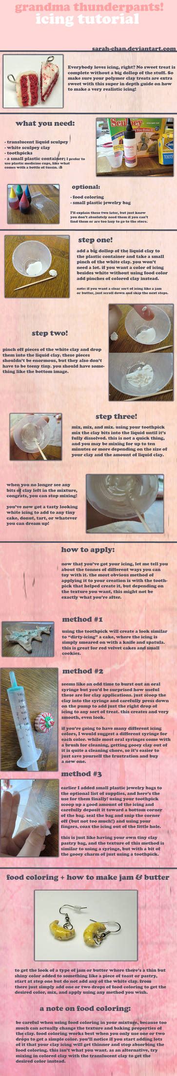 Polymer Clay Icing Tutorial D By Grandmathunderpants On Deviantart
