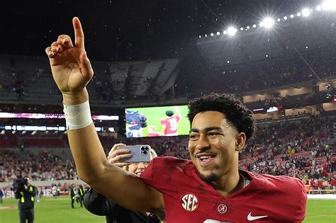 Bryce Young Goes No 1 To Panthers In 2023 Nfl Draft