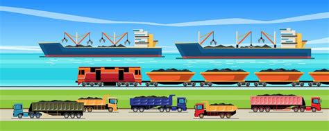 Coal Train Vector Art Icons And Graphics For Free Download