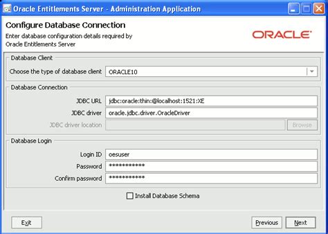 oracle entitlements server administration install with weblogic