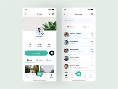 Hubline Social Network App Ui Kit By Uxerflow Uiux On Dribbble