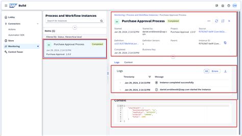 4 Create A Business Process Project Sap Tutorials