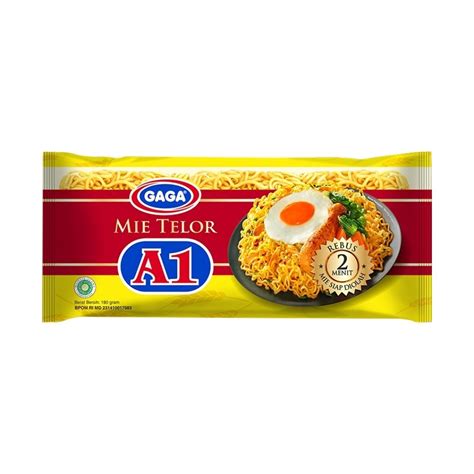 Jual Gaga Mie Telor Mi Telur A1 180g Shopee Indonesia