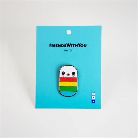 Mr Ttt Enamel Pin X Friendswithyou Third Drawer Down