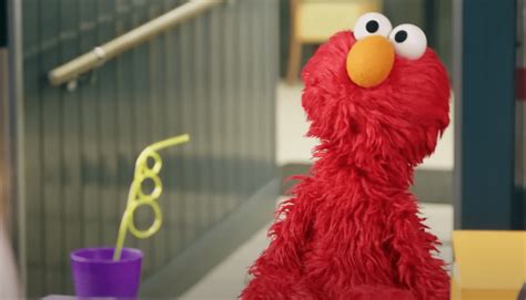 Sesame Streets Elmo Gets Heated After Uninvited Guest Crashes