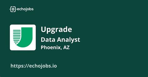 upgrade is hiring data analyst phoenix az [sql python] r pythonjob