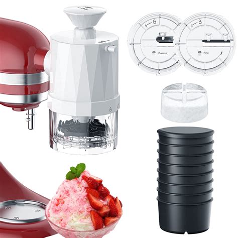 Tocokeid Shaved Ice Maker Attachment For Kitchenaid Stand Mixerice