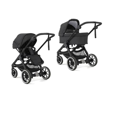 Emmaljunga Nxt90 Select Black Chassis 2in1 Pram System Lounge Bl