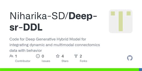 Github Niharika Sddeep Sr Ddl Code For Deep Generative Hybrid Model