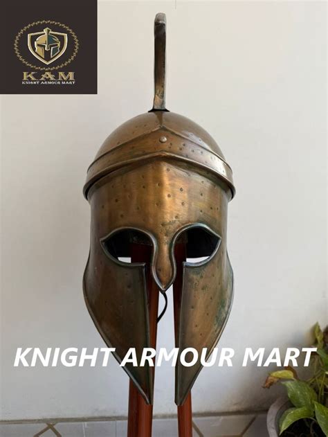 Knight Armour Mart Greek Helmet Ancient Corinthian Helmet Greek Spartan