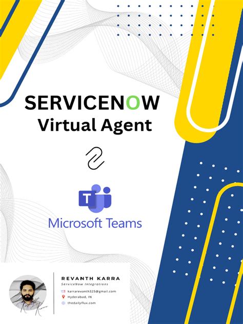Servicenow Virtual Agent Integration With Microsoft Teams 1724600798 Pdf Cloud Computing