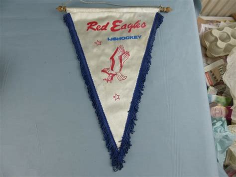 Fanion Pennant Ice Hockey Glace Red Eagles Ijshockey Holland Wimpel