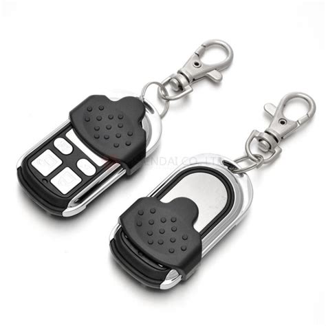 universal fixed code garage door opener cloning remote control key fob