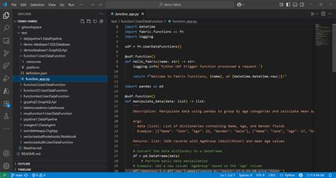 using microsoft fabric git integration for user data functions blog