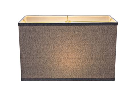 10 H Linen Rectangular Lamp Shade Spider Foter