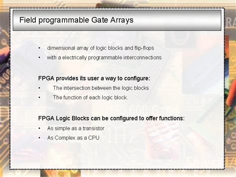 Fpga Field Programmable Gate Array With An Overview