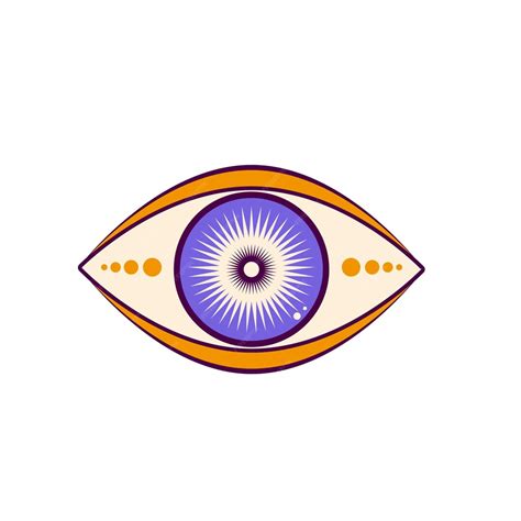 Eye Evil Devil Mystic Yoga Amulet Boho Symbol Icon Eye Graphic