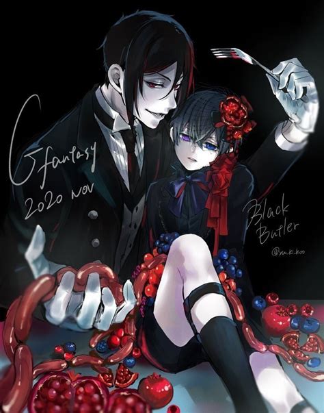 Sebastian And Ciel Fanart The Black Butler Black Butler Fanart