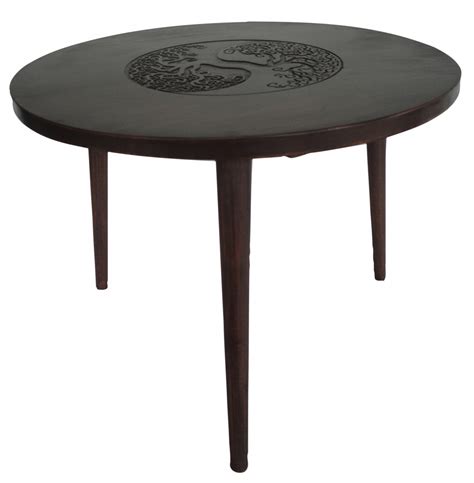 Spiritual Accents Ying Yang Tree Of Life Table Carolina Trading