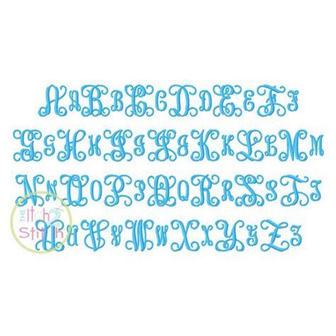 Interlocking Monogram Alphabet Libby Script Monogram Desktop And Web