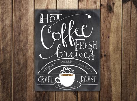 Coffee Station Sign