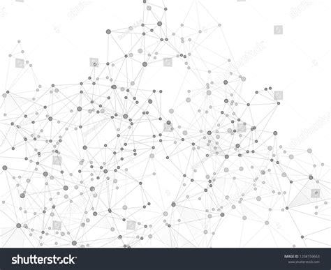 Gometric Plexus Structure Cybernetic Concept Network Stock Vector Royalty Free 1258159663