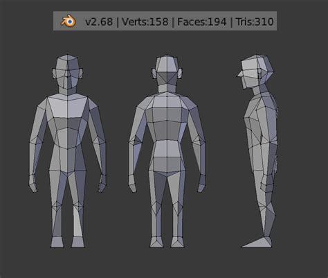 How To Make A Low Poly Character In Blender At Bertha Mccrady Blog