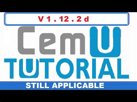 Cemu Emulator For Wii U On Windows Emuparadise