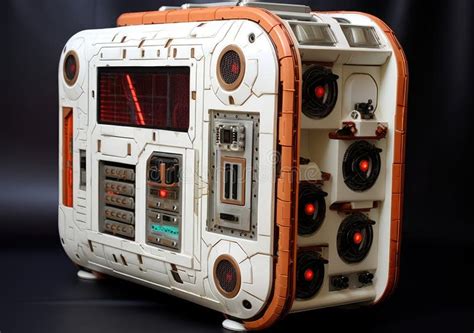 Modern Gaming Pc Case Of Space Style Technology Pc Case Of Futuristics