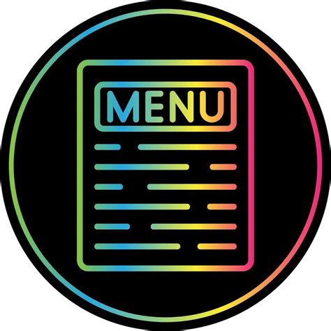 Menu Vector Icon Design 16997597 Vector Art At Vecteezy