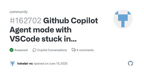 Github Copilot Agent Mode With Vscode Stuck In Working State With Business License Ask