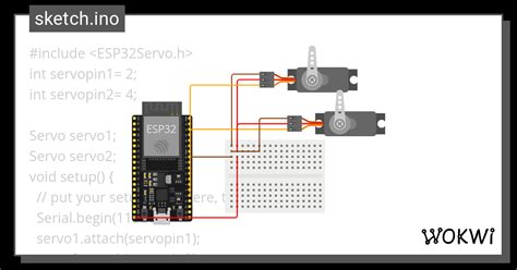Servo Wokwi ESP STM Arduino Simulator Servo Wokwi ESP STM Arduino Simulator