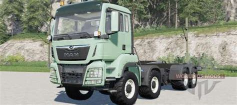 MAN TGS 8x8 Hooklift For Farming Simulator 2017