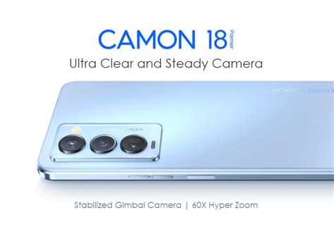 Tecno Camon Premier Announced With Gimbal Stabilized Mp Triple