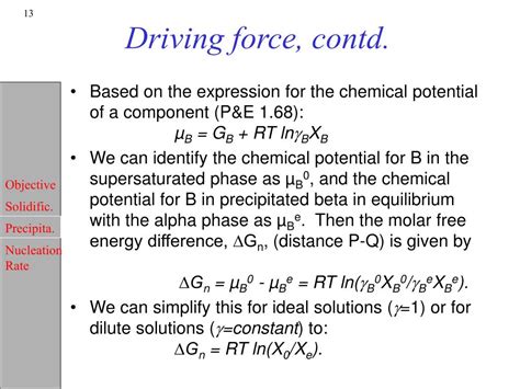 Ppt Microstructure Properties Ii Driving Forces For Phase Transformations Powerpoint